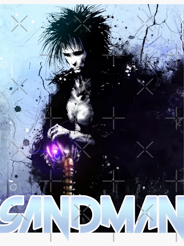 "The Sandman" Sticker for Sale by gusbebasgus | Redbubble