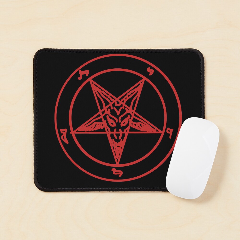 "Red Baphomet" Sticker for Sale by ShayneoftheDead | Redbubble