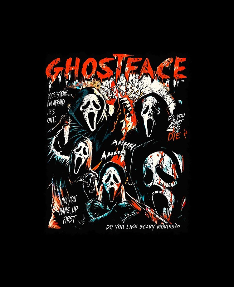 "Retro 90s Scream Movie Halloween" iPad Case & Skin for Sale by ...