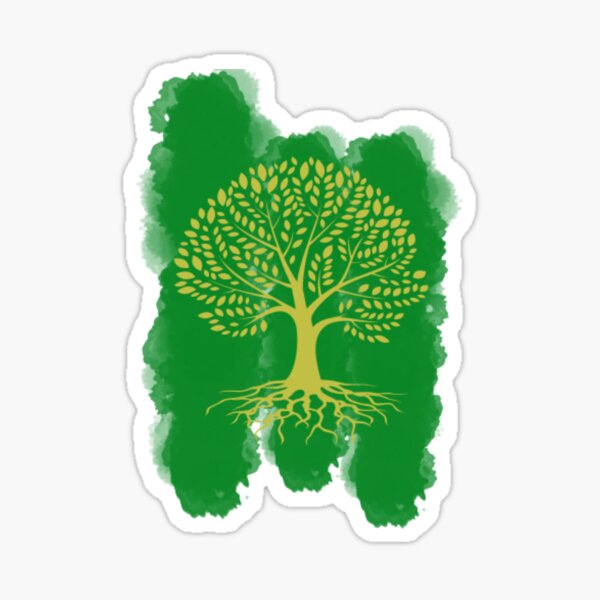 "Tree" Sticker for Sale by ALS-KB | Redbubble