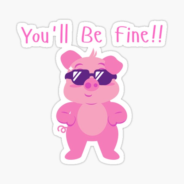 "Meme Pig Technoblade" Sticker for Sale by JamauDS | Redbubble