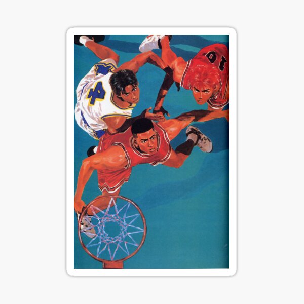"Slam Dunk" Sticker for Sale by taroxstudio | Redbubble
