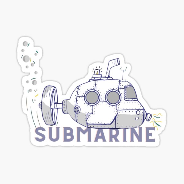 "Ocean depths" Sticker for Sale by LovelyMrCat | Redbubble