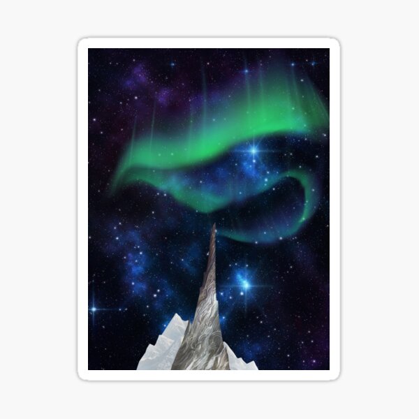 "Celestial Mountain - Mount Targon" Sticker for Sale by LegendsAwLeague ...