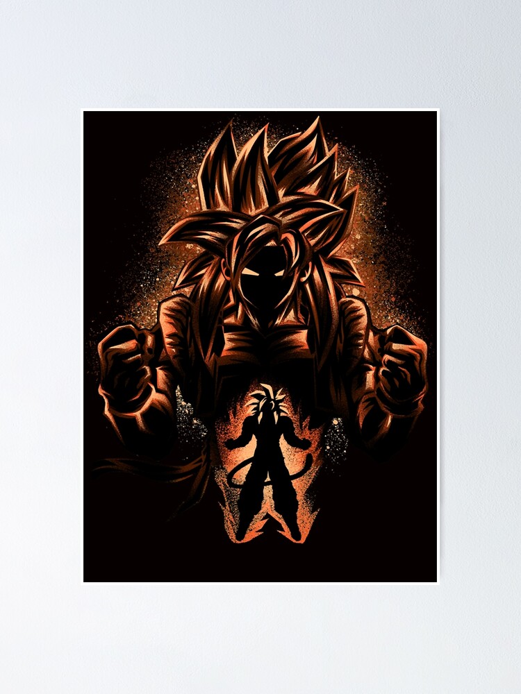 "Super Attack SSJ4" Poster for Sale by StephanieBen | Redbubble