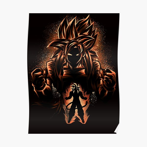 "Super Attack SSJ4" Poster for Sale by StephanieBen | Redbubble