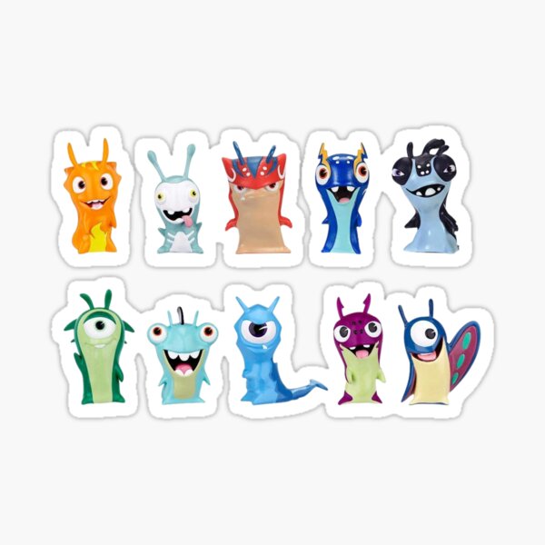 "CUTE SLUGS FROM SLUGTERRA" Sticker for Sale by THESOULSHOPP | Redbubble
