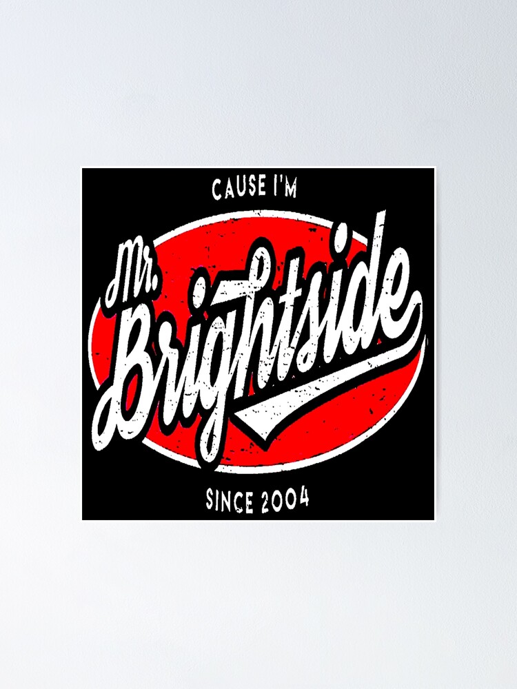 "Mr Brightside" Poster for Sale by Daichimba | Redbubble