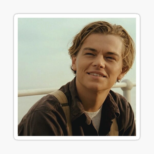 "Titanic (Leonardo DiCaprio)" Sticker for Sale by darismoon | Redbubble