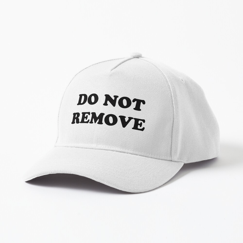 "Do Not Remove" Sticker for Sale by Captain-Met | Redbubble
