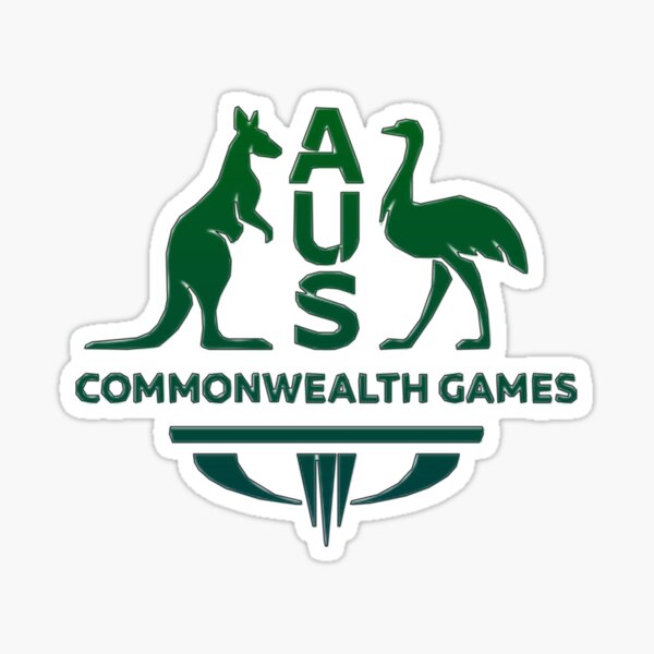 "commonwealth games australia " Sticker for Sale by RawRevival | Redbubble
