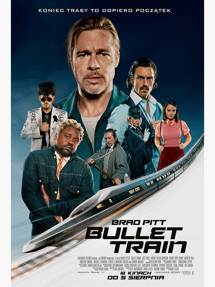 "Bullet Train Poster" Poster for Sale by paullongg | Redbubble