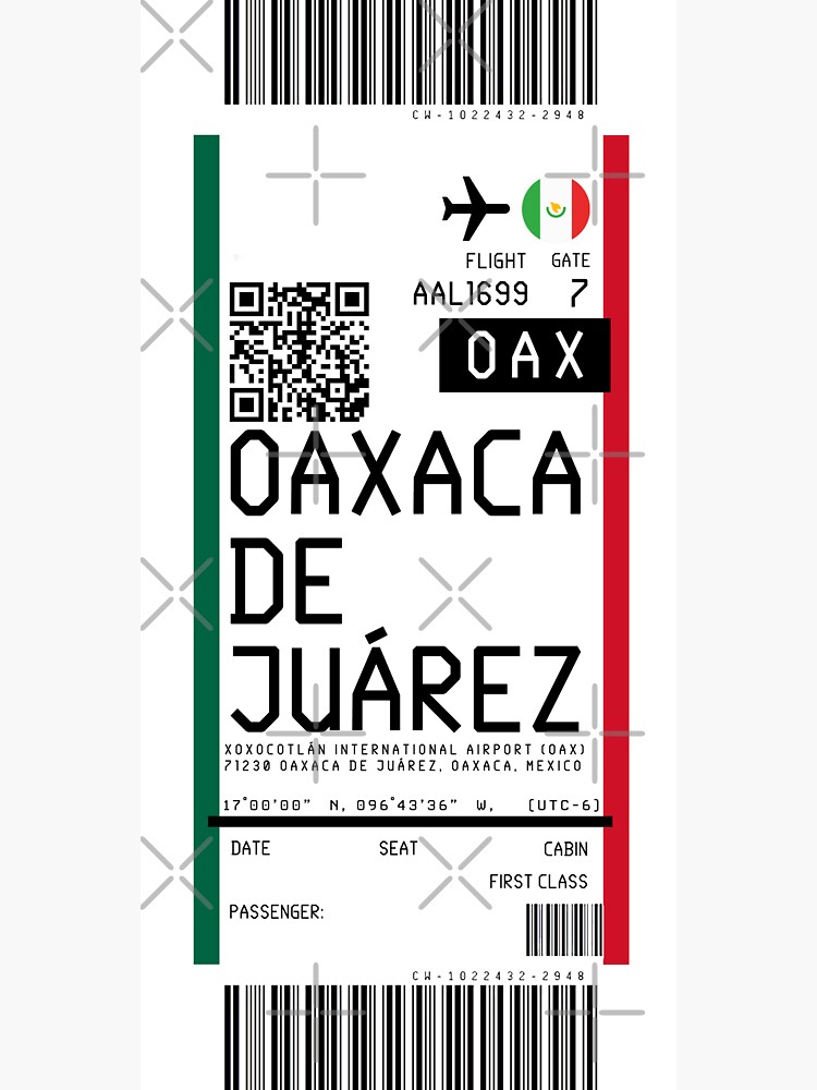 "Oaxaca Xoxocotlan International Airport (OAX) Boarding Pass rickrolled ...