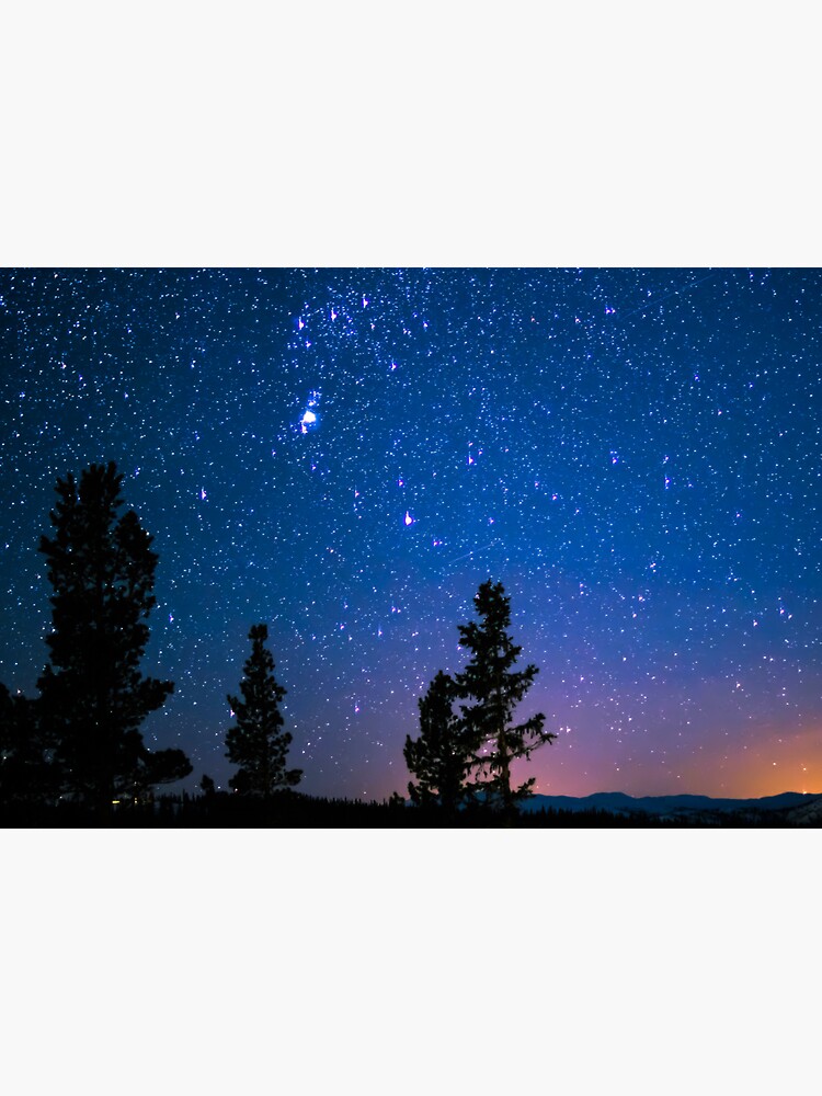 "Stars in the Night Sky" Sticker for Sale by Medio-Styles | Redbubble