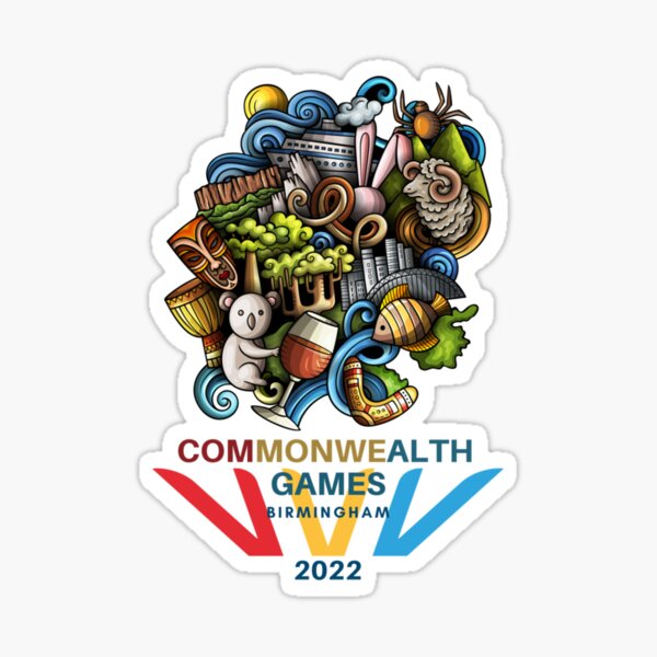 "commonwealth games australia " Sticker for Sale by BoyLimited | Redbubble