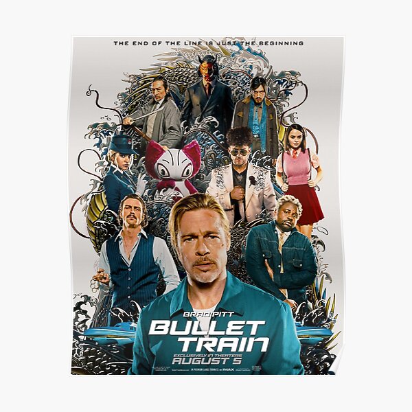 "Bullet Train Original 2022" Poster for Sale by garasakaraso | Redbubble