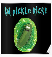 Pickle Rick: Posters | Redbubble