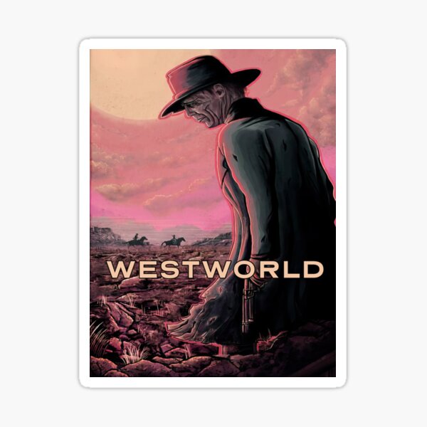 "Westworld Artwork 2 " Sticker for Sale by TAMMY-BOUTIQUE | Redbubble