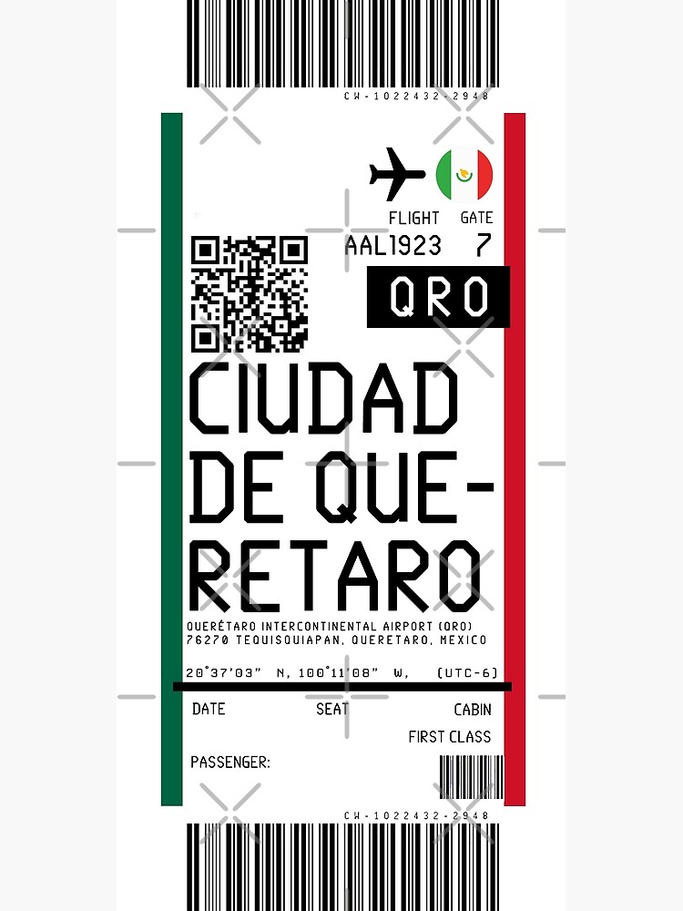 "Queretaro International Airport (QRO) Boarding Pass rickrolled ...