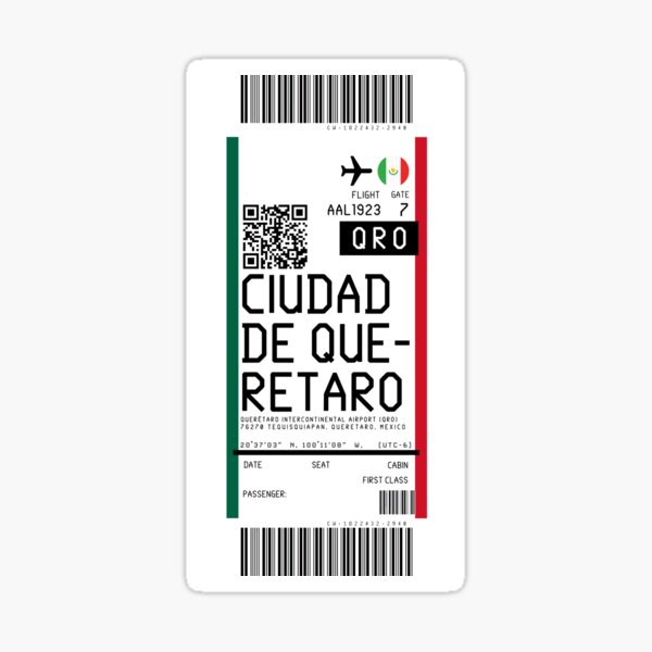 "Queretaro International Airport (QRO) Boarding Pass rickrolled ...