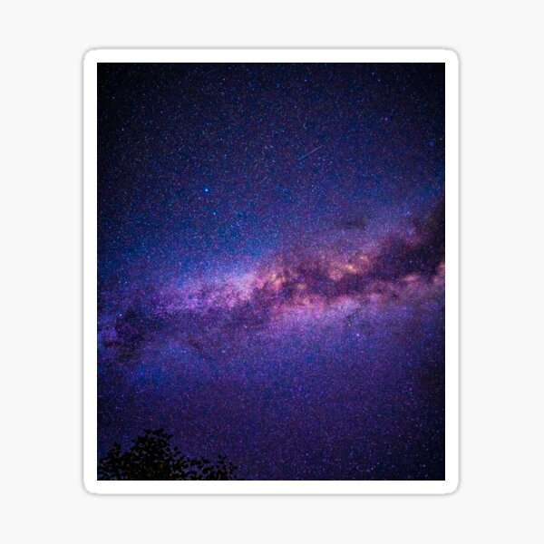 "Starry Night Sky - Galaxy Stars" Sticker for Sale by extrasouly ...