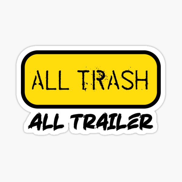 "White trash outfit" Sticker for Sale by SDDdesigns | Redbubble