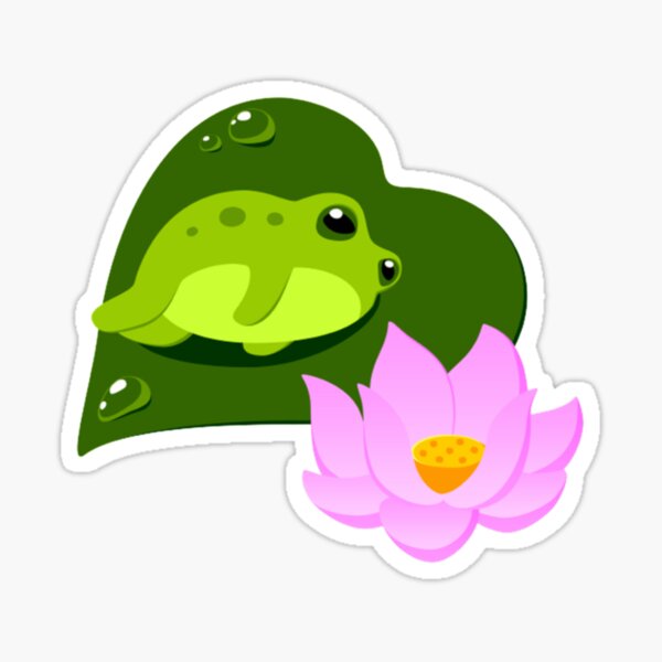 "Froggy " Sticker for Sale by HomeGirlElegy | Redbubble