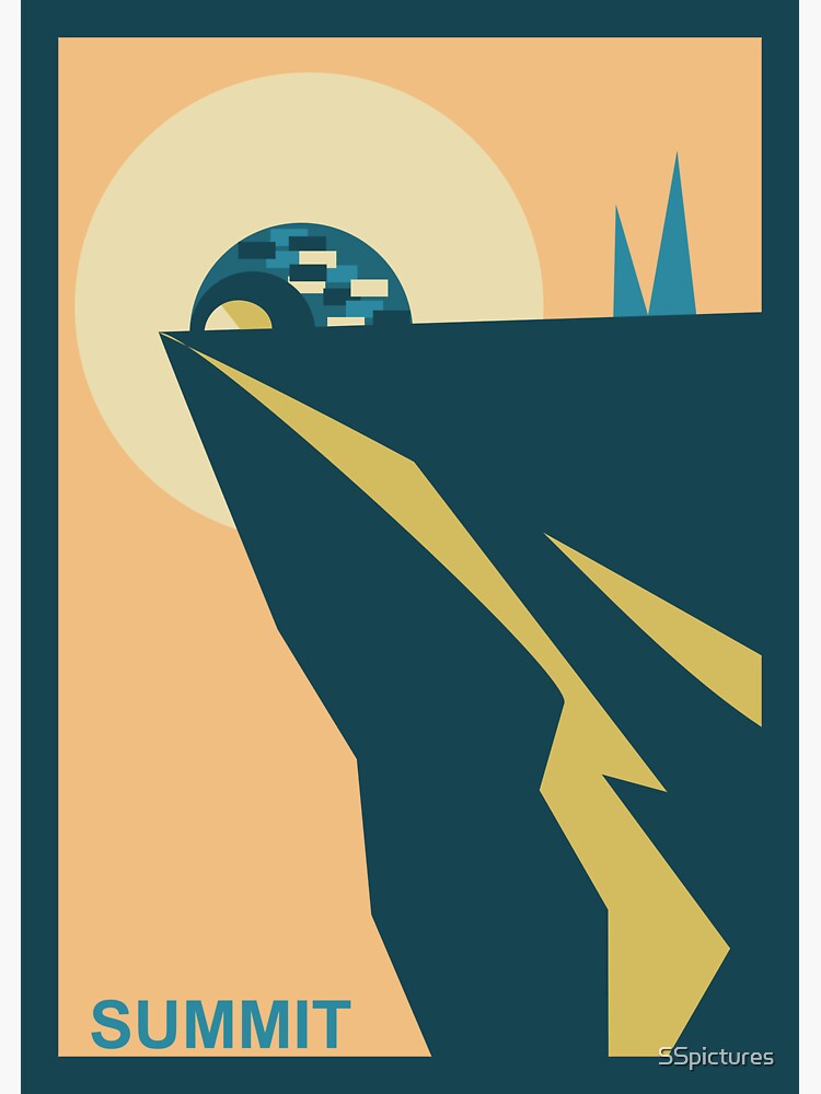 "Summit" Sticker for Sale by SSpictures | Redbubble