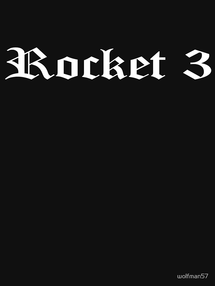 "Rocket 3 " T-shirt for Sale by wolfman57 | Redbubble | triumph t ...
