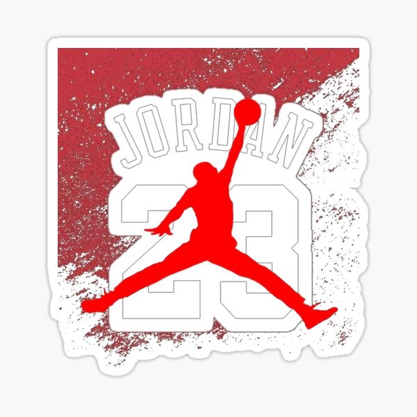 "MICHAEL JORDAN" Sticker for Sale by hogakiyoko | Redbubble