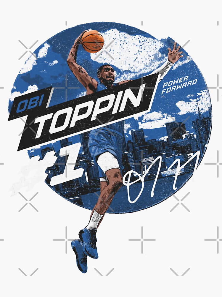 "Obi Toppin City Emblem" Sticker for Sale by richardreesep | Redbubble