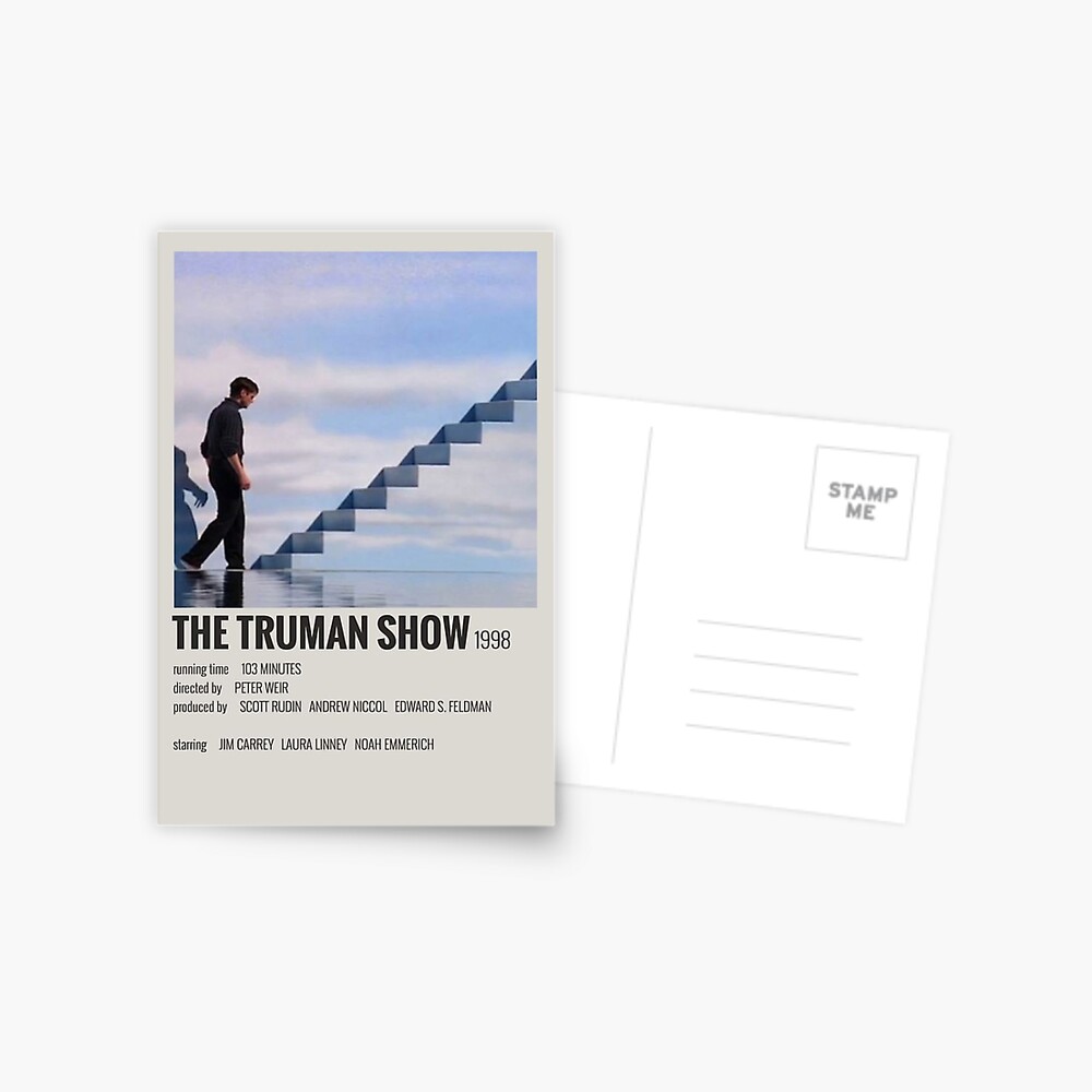 "The Truman Show 1998" Poster for Sale by Kami. . | Redbubble