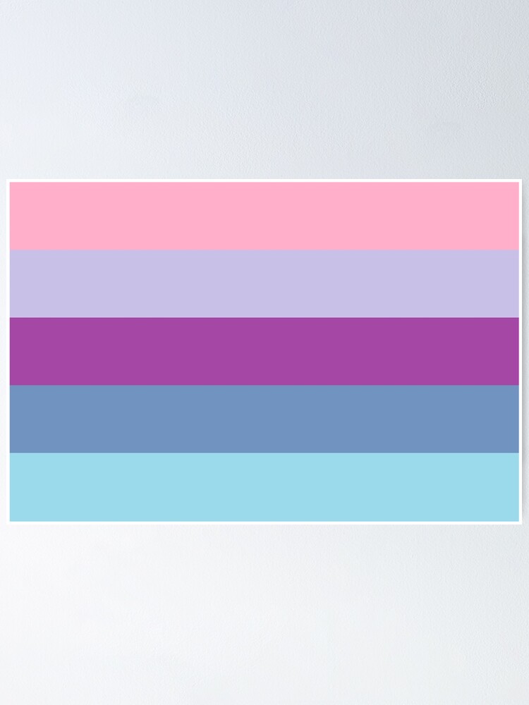 "Omnigender - Pride Flag" Poster for Sale by FlagsWorld | Redbubble