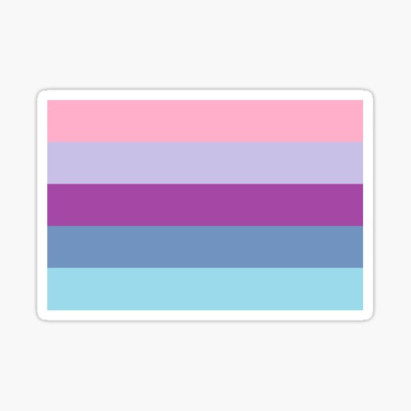 "Omnigender - Pride Flag" Sticker for Sale by FlagsWorld | Redbubble