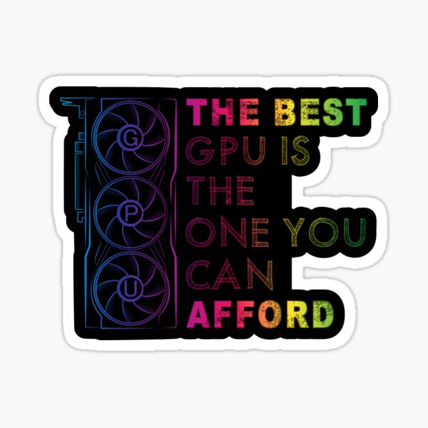 "Gamer GPU" Sticker for Sale by WorldEngine | Redbubble