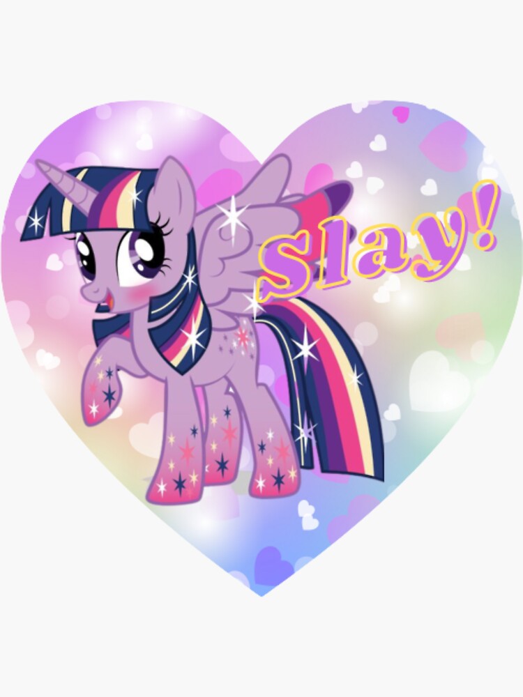 "Slay My Little Pony" Sticker for Sale by acman | Redbubble