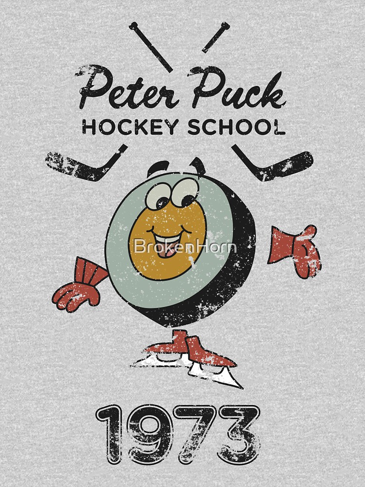 "Peter Puck School of Hockey" Classic T-Shirt for Sale by BrokenHorn ...