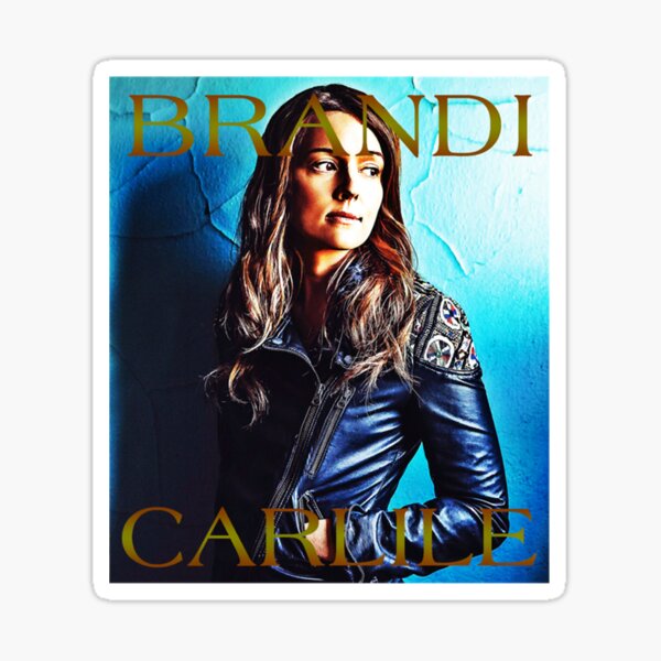 "Brandi Carlile " Sticker for Sale by DouglasBells | Redbubble