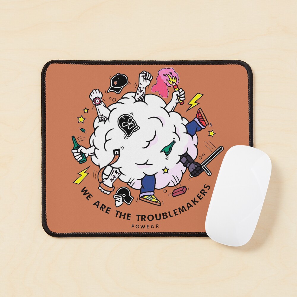 "We are the troublemakers" Sticker for Sale by si3iy | Redbubble