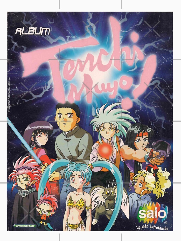 "The Great Retro Tenchi Muyo Album Video Game Birthday" T-shirt for ...