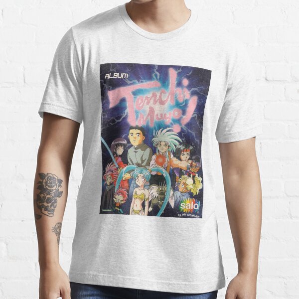 "The Great Retro Tenchi Muyo Album Video Game Birthday" T-shirt for ...