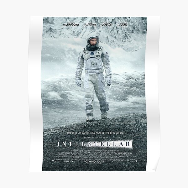 "Interstellar Movie High Quality Design" Poster for Sale by IssamAl | Redbubble