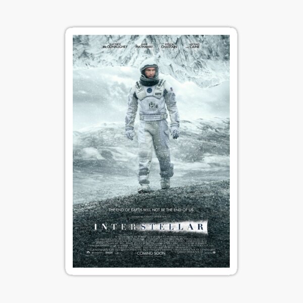 "Interstellar Movie High Quality Design" Sticker by IssamAl | Redbubble