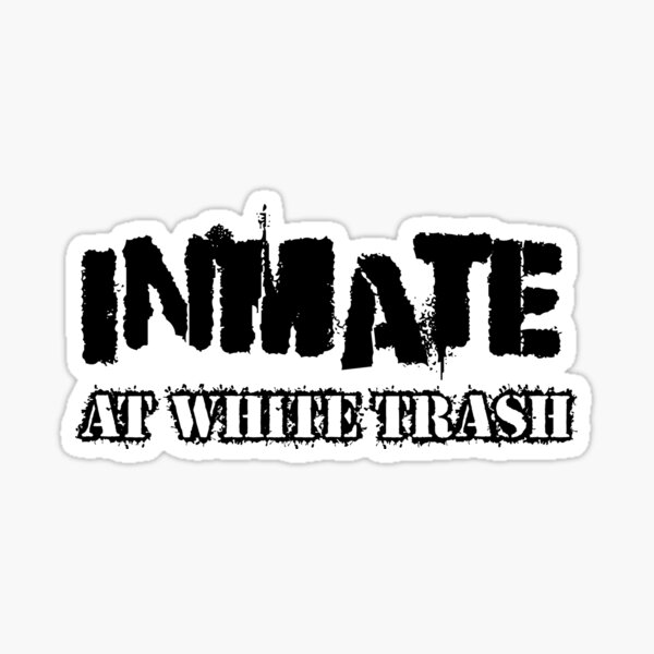 "White trash outfit" Sticker for Sale by SDDdesigns | Redbubble