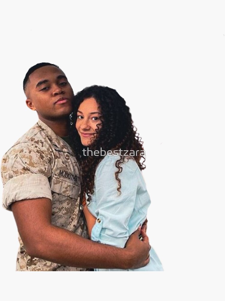 "Frankie and Riley Purple Hearts Movie" Sticker for Sale by thebestzara ...