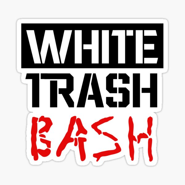 "White trash outfit" Sticker for Sale by SDDdesigns | Redbubble