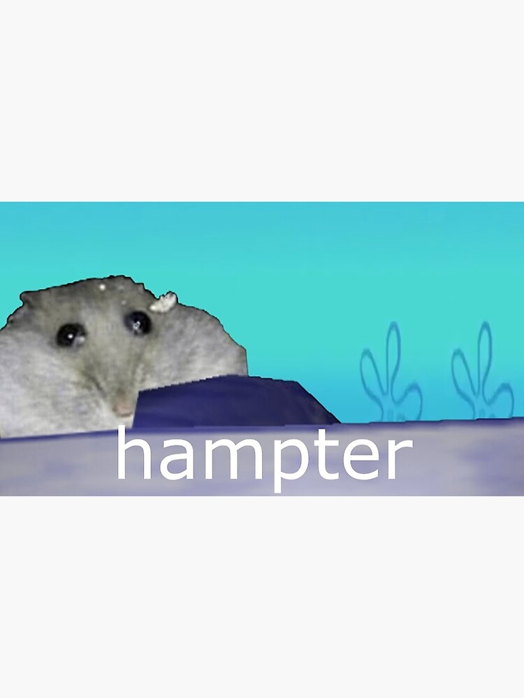 "Hampter Meme" Poster for Sale by Thomasbarlow | Redbubble