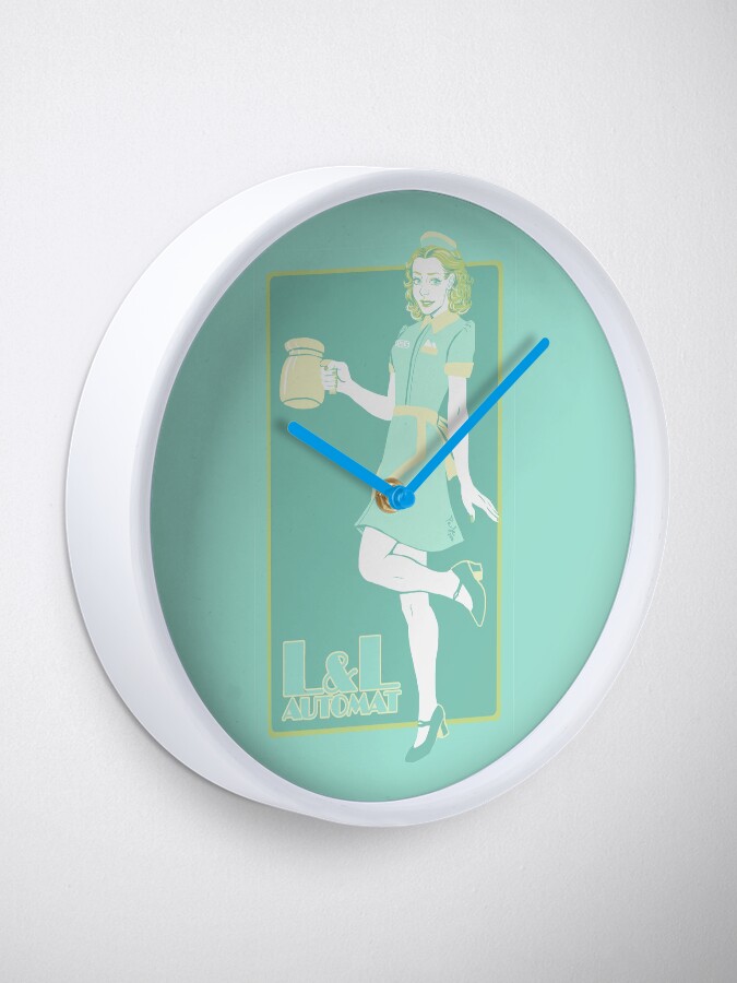 "Angie Martinelli" Clock by Jess-P | Redbubble