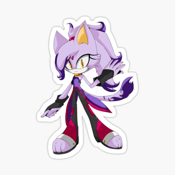 "Blaze Cat For Kids" Sticker for Sale by MarcelaNobrega | Redbubble
