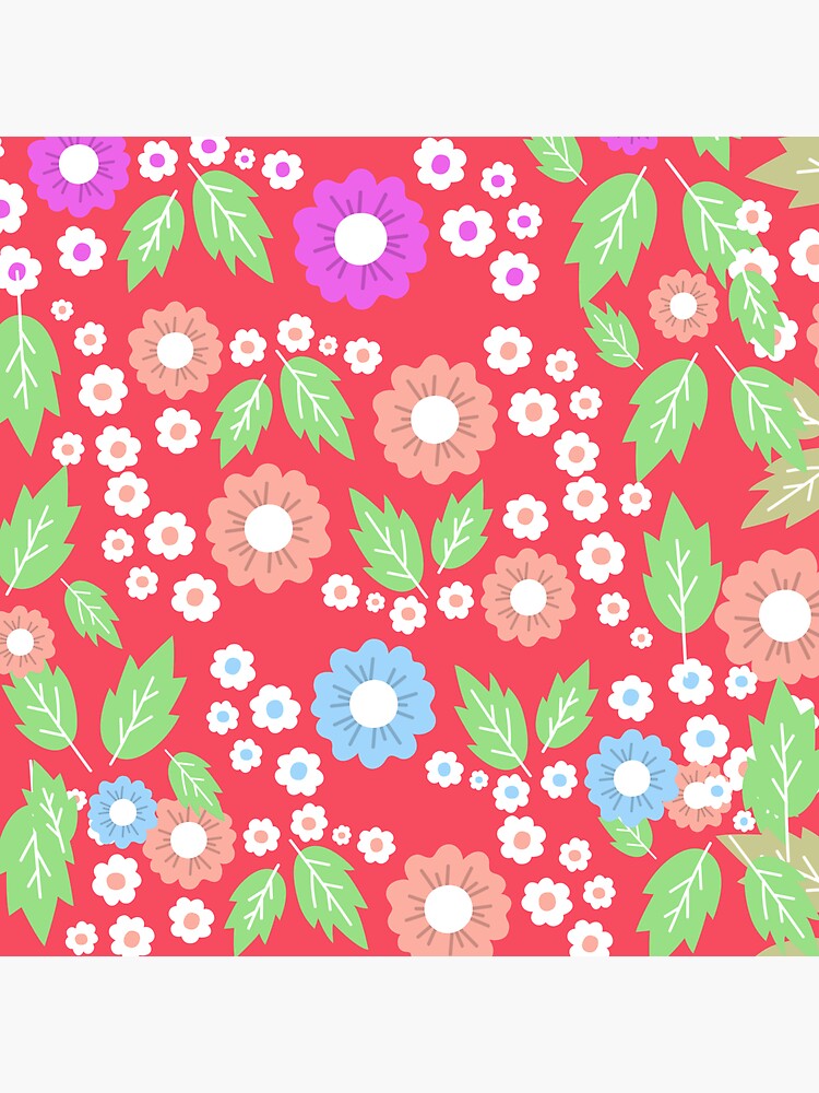 "Multi Layer flowers" Sticker for Sale by Ayyeswariya | Redbubble